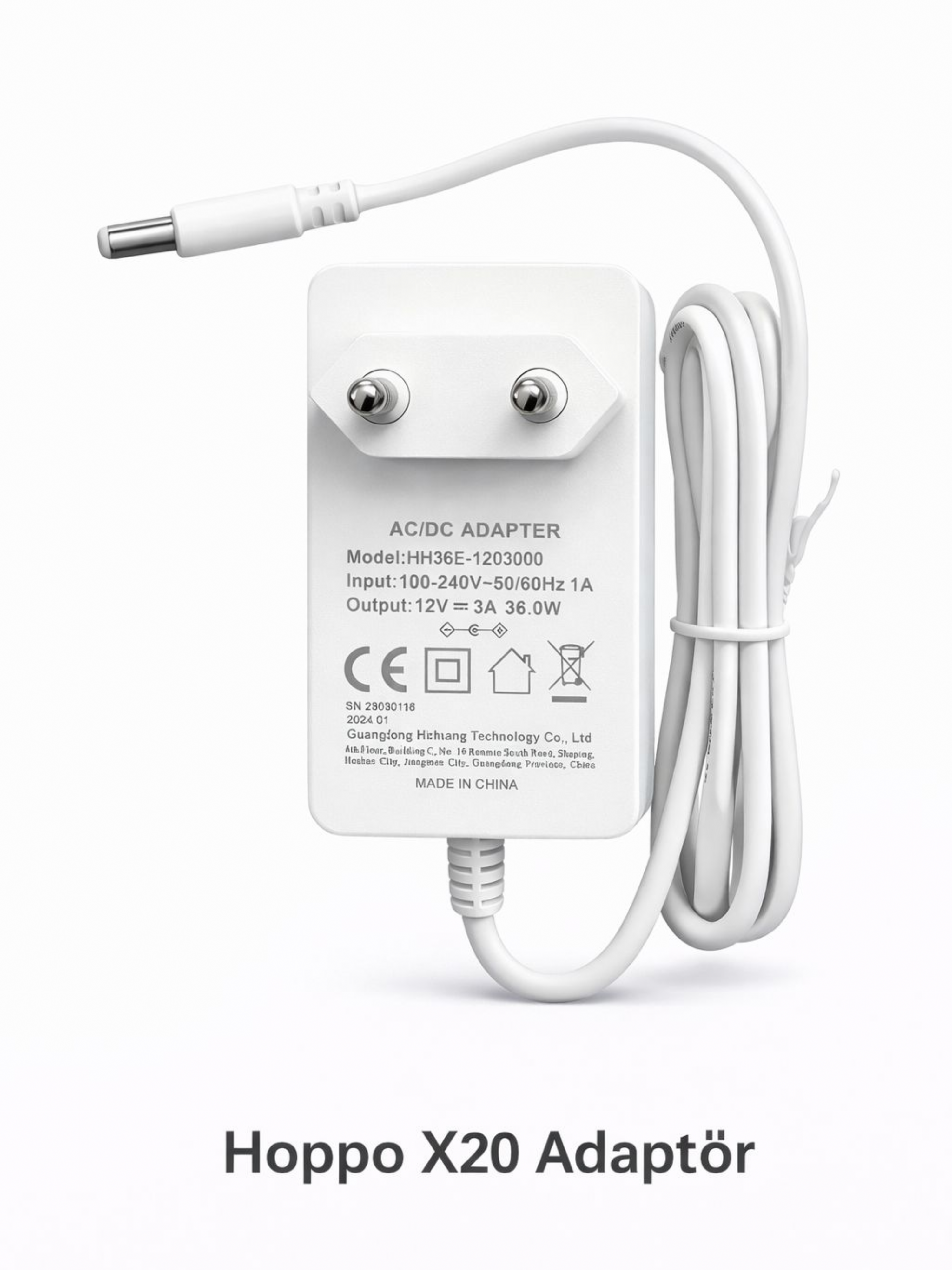 Hoppo X20 Adaptör - hoppo.com.tr